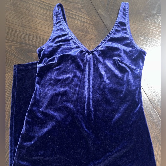 Forever 21 | Dresses | Velvet Blue Dress | Poshmark